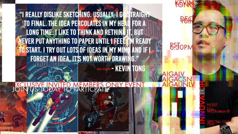 A meeting of inspiration with Kevin Tong 12/10/2020 | AIGA Las Vegas ...